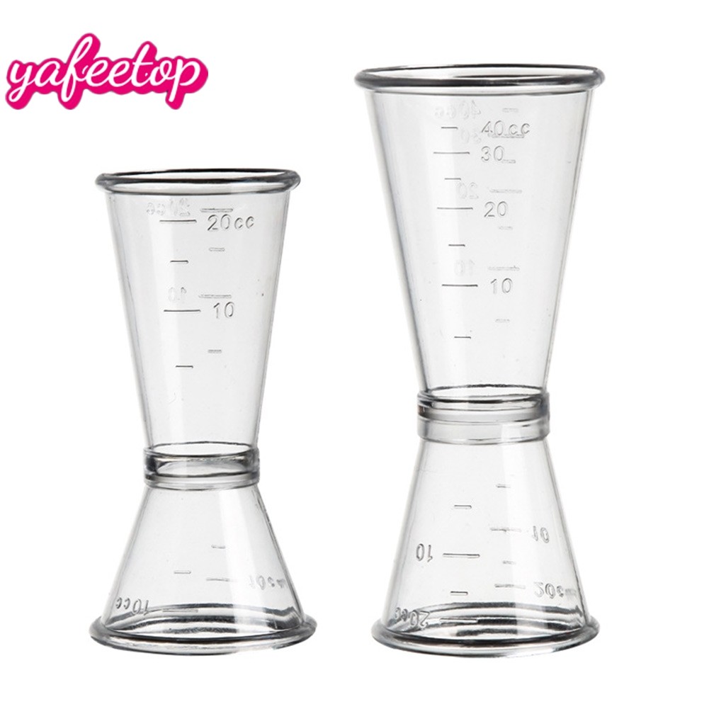 10 20ml 20 40ml Cocktail Shaker Measuring Cup Scale Cup Bar Tool ...