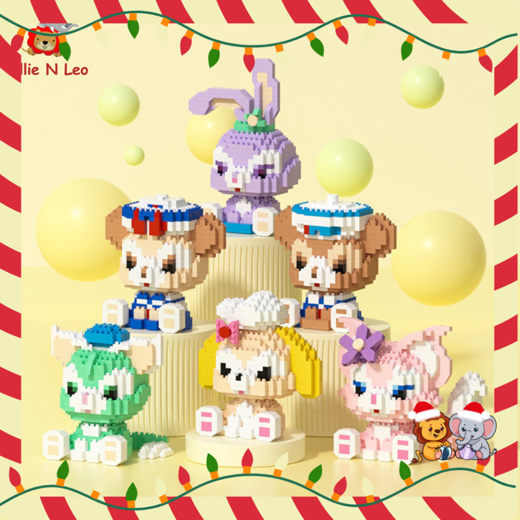 [SG Stock] DISNEY Characters LinaBell and Friends, Nano Block Building ...