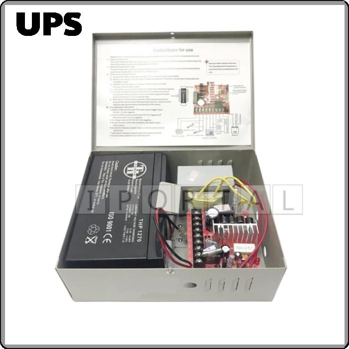 12V 3A / 12V 5A UPS Door Access Alarm System Power Supply Box | Shopee Singapore
