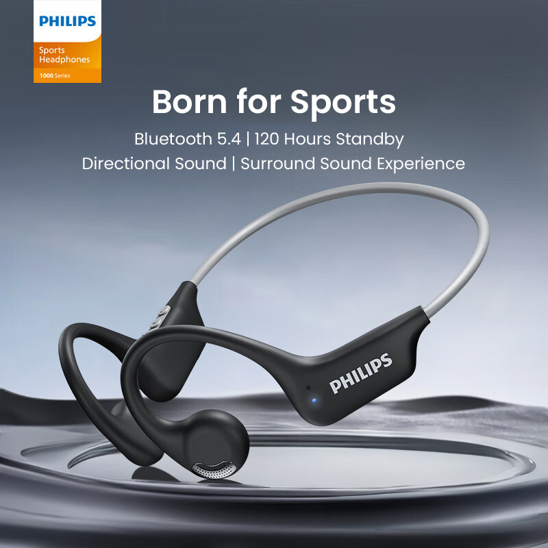 Philips Open-Ear Bone Conduction Sports Headphones TAA1708 | Shopee ...