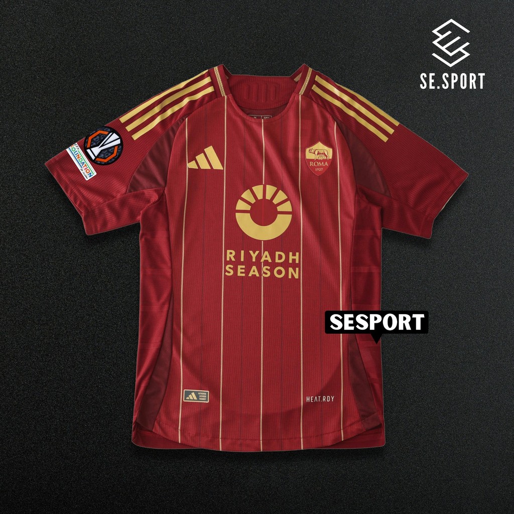 (PLAYER Issue) Jersey As Roma Marun 2024 2025 Asroma Home Football ...