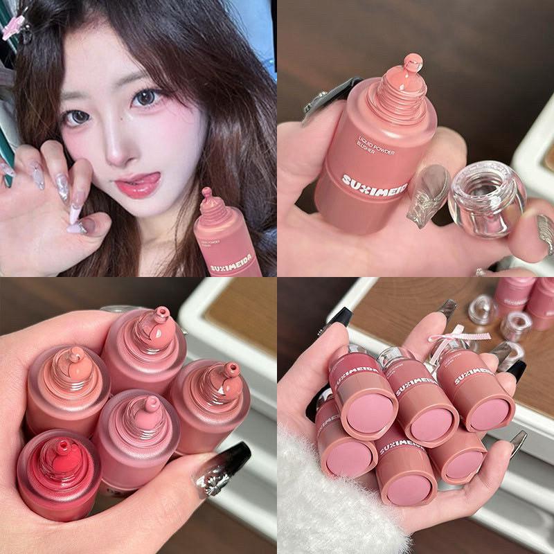 O-09 Liquid Powder Blusher A Light Water Blush Smooth Texture Gives ...