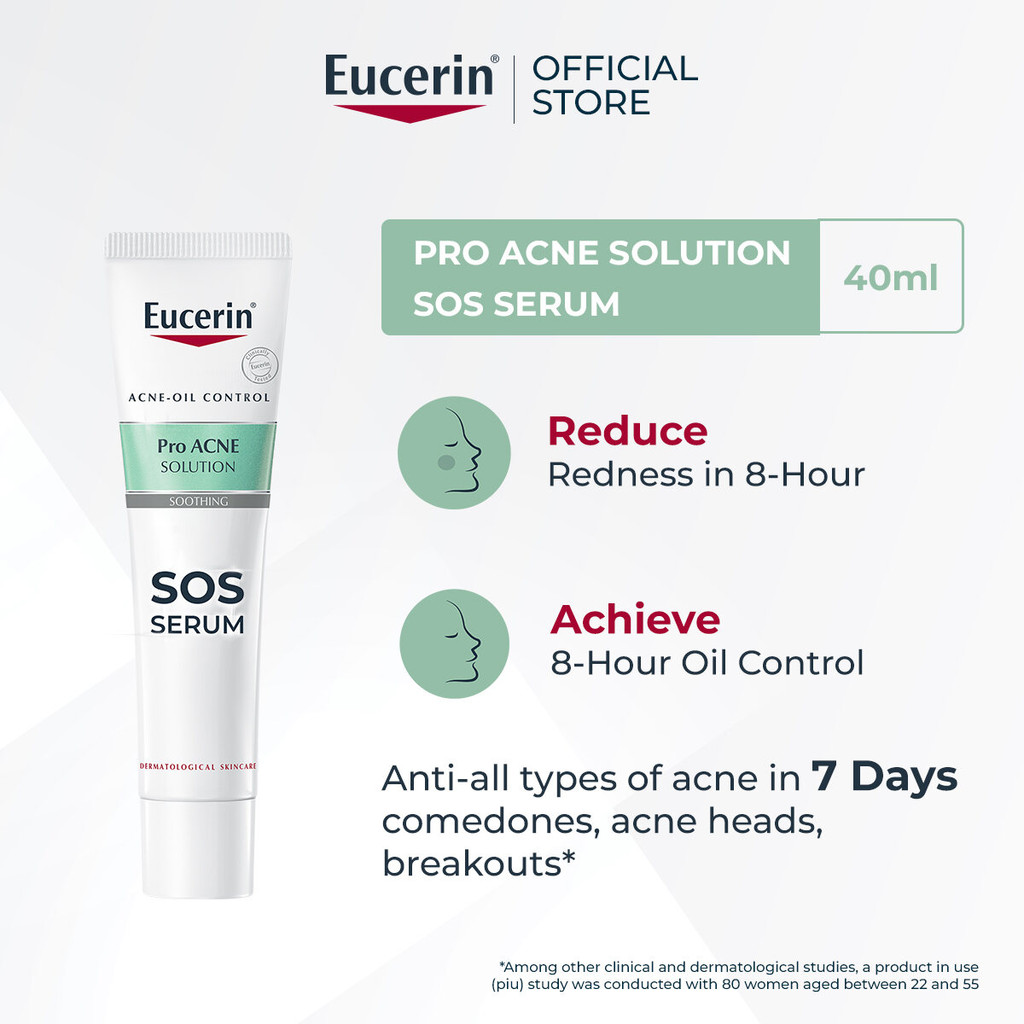 Eucerin ProACNE Solution SOS Serum 40ml | Anti Acne | Acne Prone Skin ...