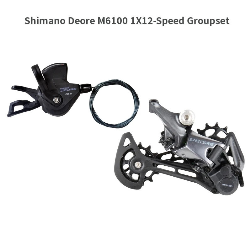 SHIMANO DEORE M6100 Groupset MTB Mountain Bike Groupset 1x12 -Speed ...