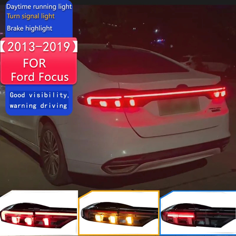 Car Styling for Ford Fusion Tail Lights 2013-2019 Mondeo LED Tail Lamp ...
