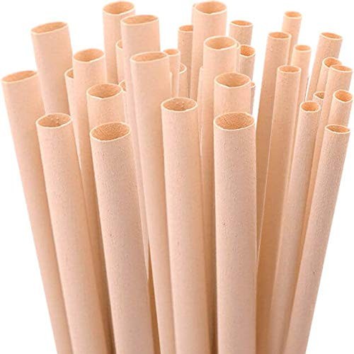 Halal Certified Bamboo Fiber Straw Standard Size (6mm × 100 pieces ...