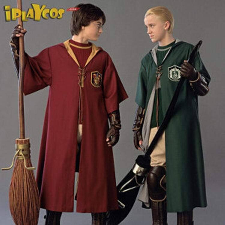 Harry Potter uniform Gryffindor Slytherin cloak clothes cloak magic ...