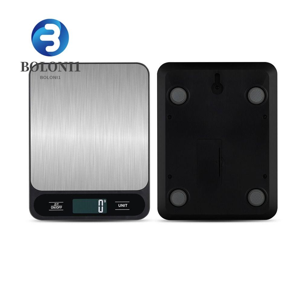 BO Portion Scale, Accurate Measuring Kitchen Scales, 5kg 1g Grams and ...