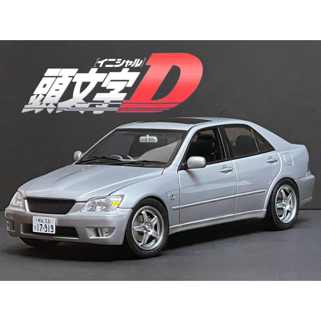[Sale] 1/18 Autoart Initial D Toyota RS200 Altezza Bite Shark Akiyama ...