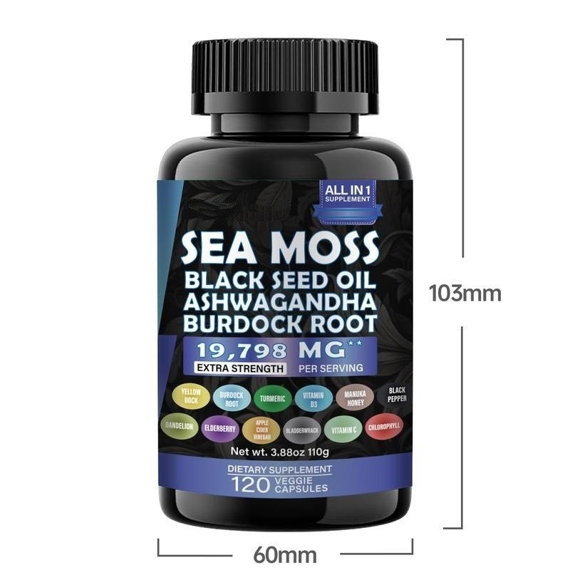 Seaweed Capsule sea moss capsules Supply Factory Processing System ...
