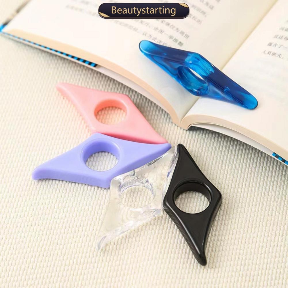 BEAUTYSTARTING Thumb Book Support Book Page Holder School Supplies ...