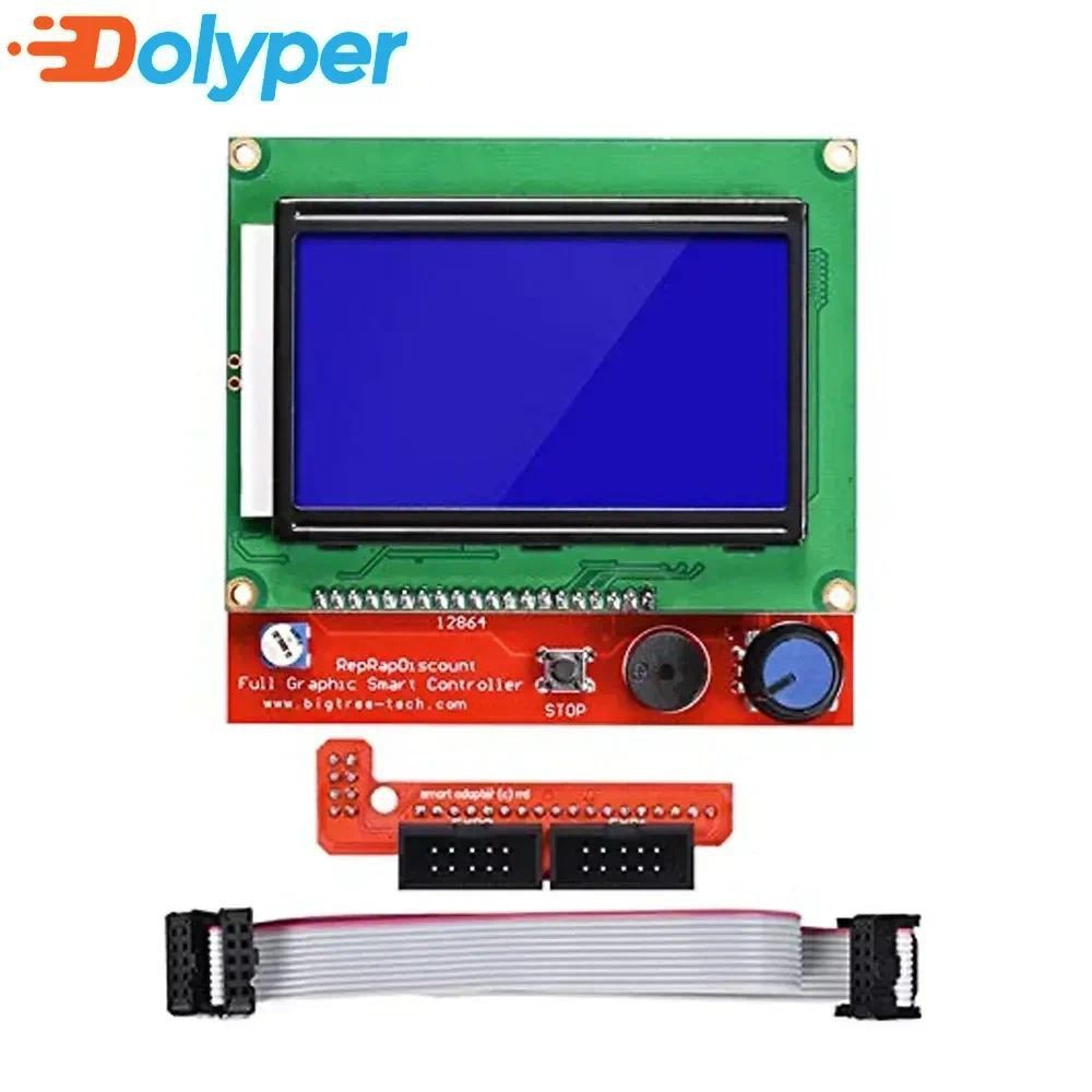 3D Printer Reprap Smart Controller 12864 LCD Display Board for 3D ...