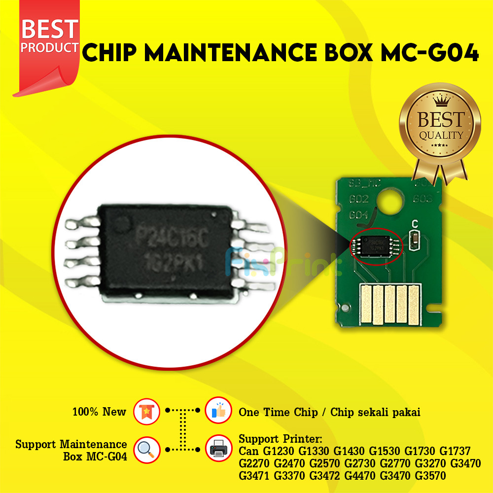CHIP MAINTENANCE BOX MC G04 CHIP RESET WASTE INK PAD INK DISPOSAL MCG04 ...