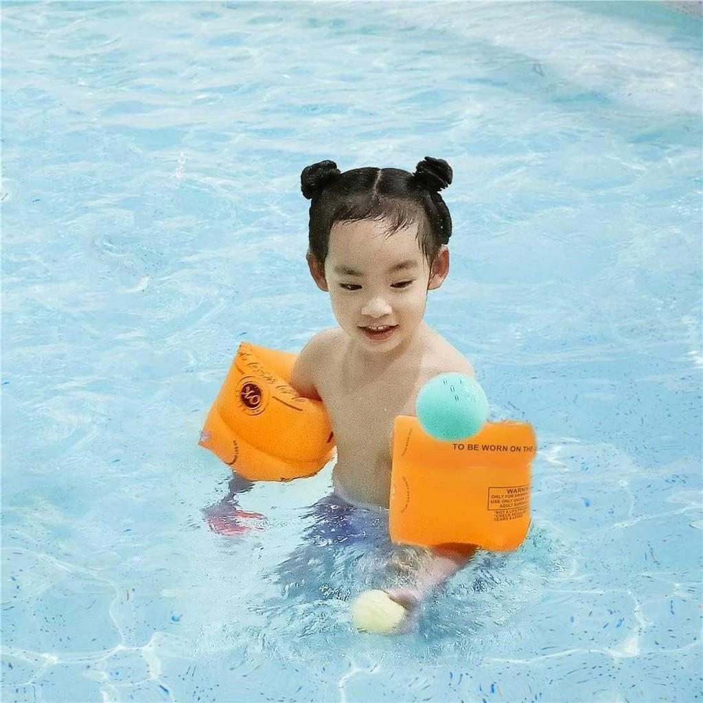 02 - Inflatable Arm Band Rolls Up Children's Arm Float | Shopee Singapore