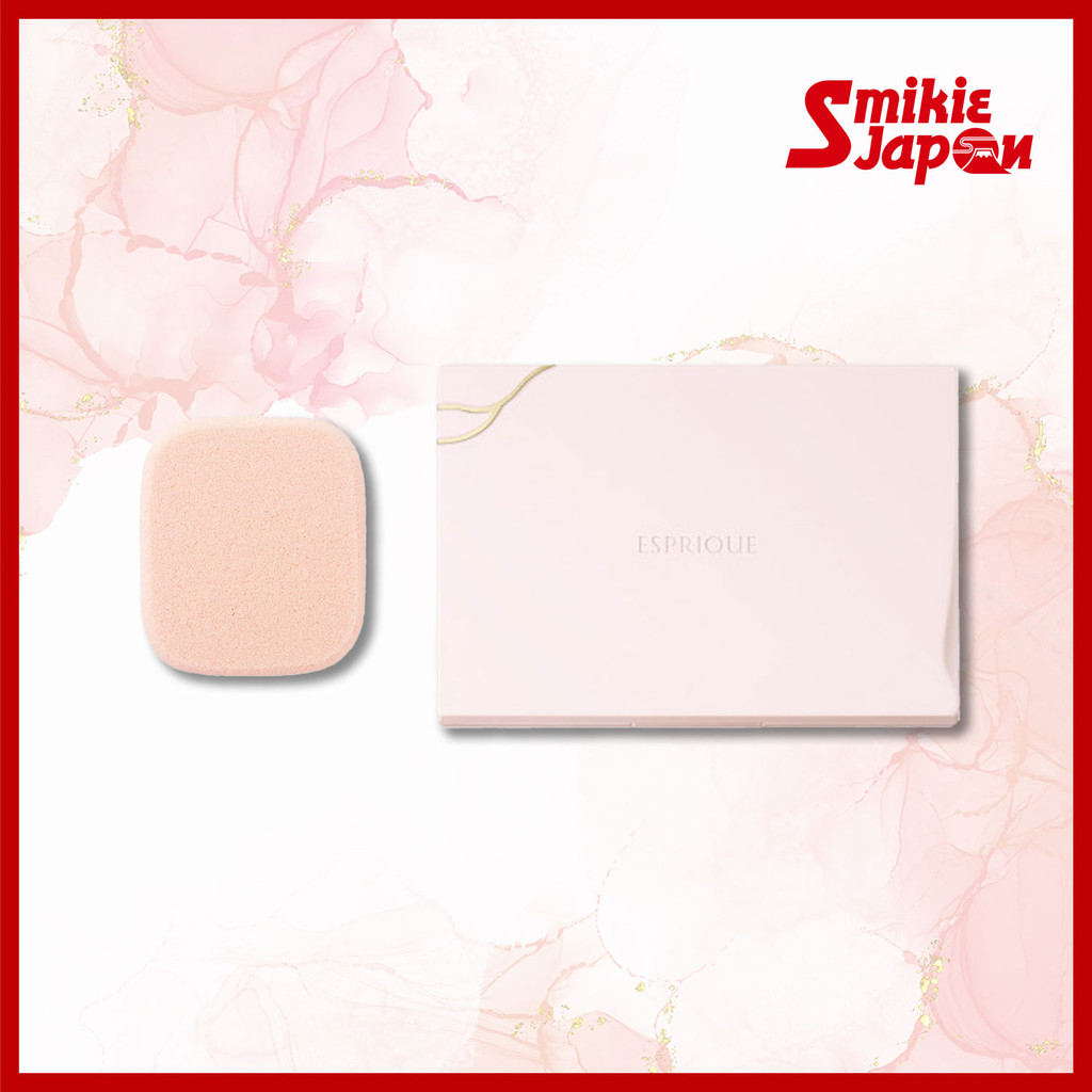 KOSE ESPRIQUE Powder Foundation Sponge and Sponge Case Collection ...