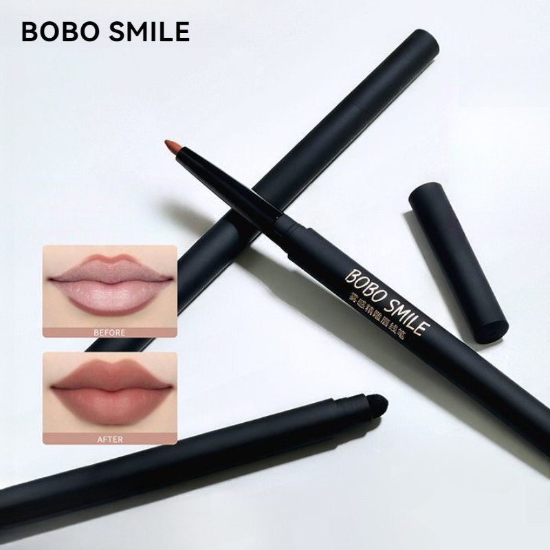 BOBO SMILE Lip Liner Double-Ended Matte Lip Liner Long-Lasting Color ...