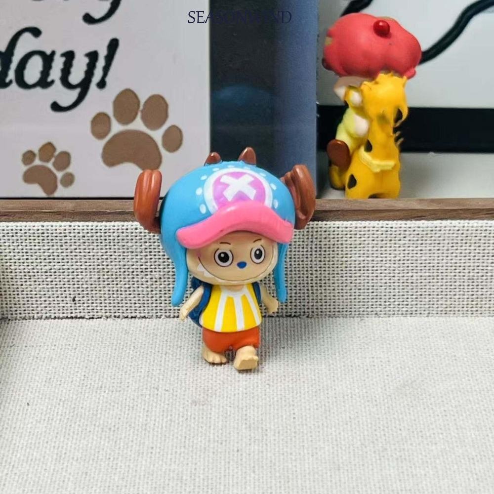 SEASONWIND Luffy Labubu Doll, Kawaii Handmade Chopper Labubu Cute Grain ...