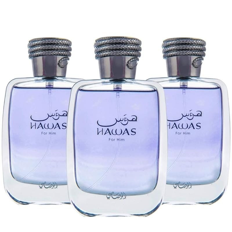 RASASI Hawas for Men EDP, Long-Lasting Pour Homme Spray, Aquatic Scent ...