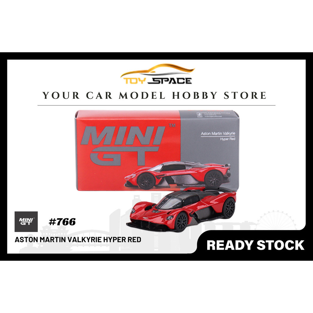 [MINI GT] Aston Martin Valkyrie Hyper Red | Shopee Singapore
