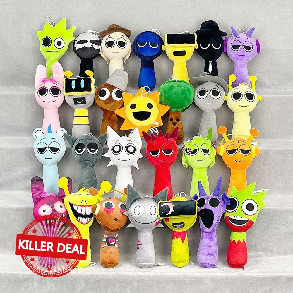 Sprunki Plush Toys Horror Game Sprunki Incredibox Plushie Cartoon Cute ...