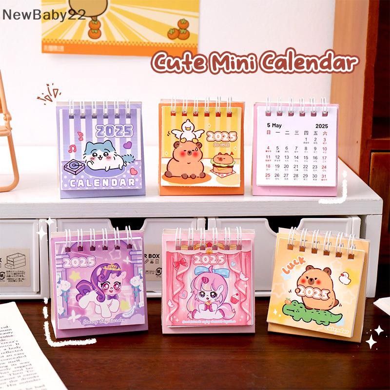 NN Mini Capybara Desktop Calendar Cartoon Simple Calendar Daily ...