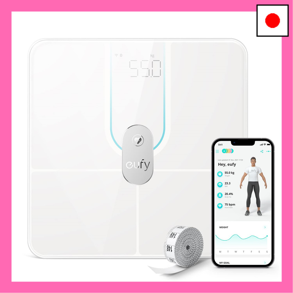 Anker Eufy Smart Scale P2 Pro (weight body composition meter) [App ...