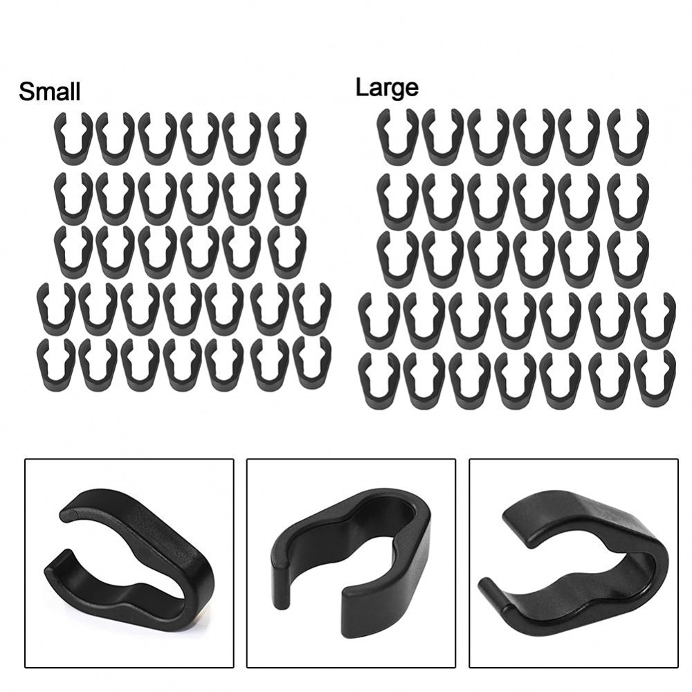 Microphone Stand Cable Clips Boom Pole Cable Clips Clamp Plastic Mount ...