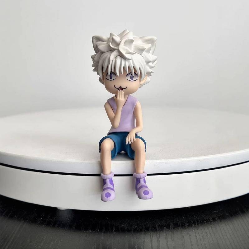 Killua Zoldyck hunter x hunter figure cat face | Shopee Singapore