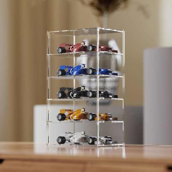popmart display box display cabinet 4x4 model Domica display box dust ...