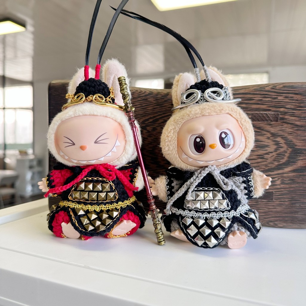 Labubu V1/V2 Doll Accessories Monkey King WuKong/Lion Dance Chinese ...