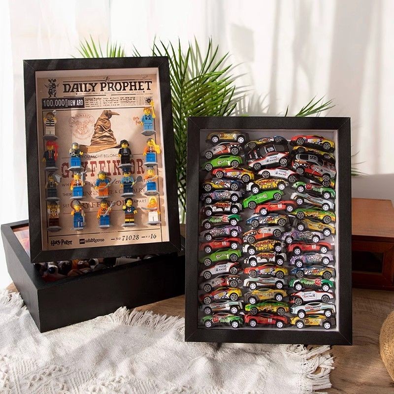 Hollow Stereo Photo Frame Car Toy Storage Display Frame diy Three and a ...