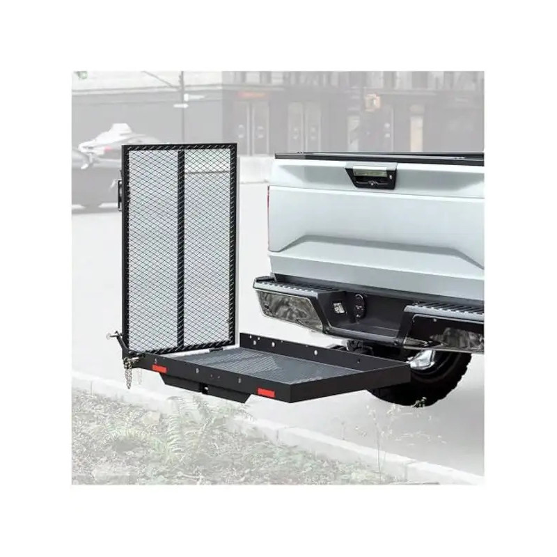 KUAFU Trailer Hitch Folding Mobility Scooter Carrier Rack Luggage ...