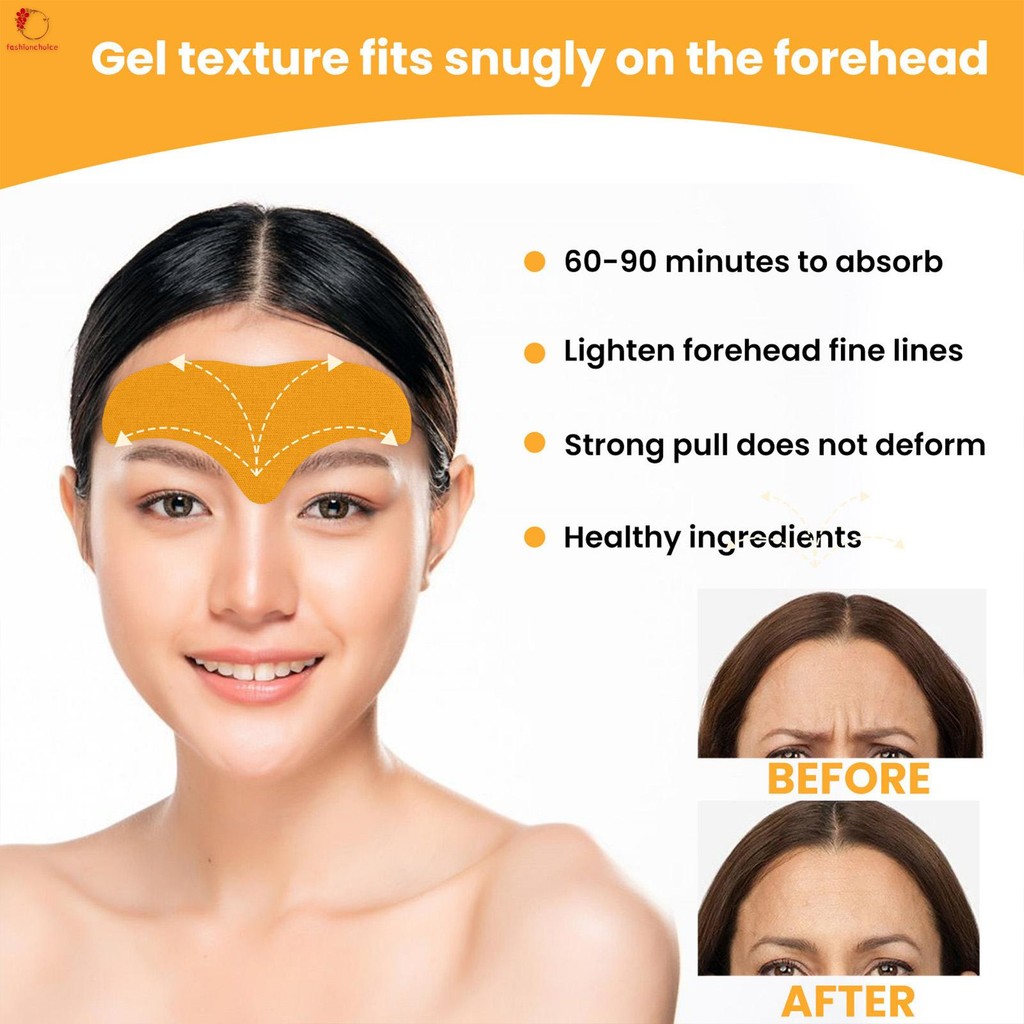 Forehead Line Mask Stickers Super Hydrating Anti-aging Forehead ...