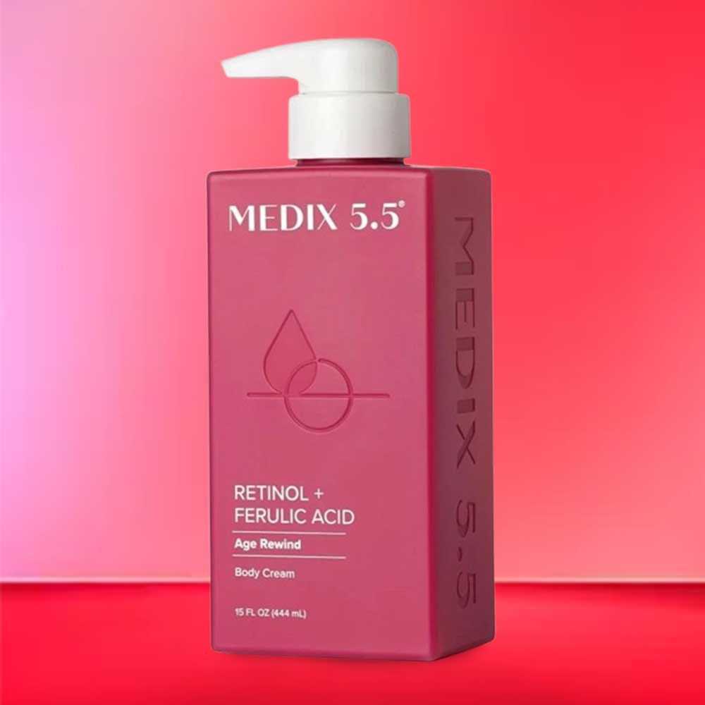 Medix 5.5 Retinol + Ferulic Acid Anti Sagging Treatment Cream - 444 ml ...