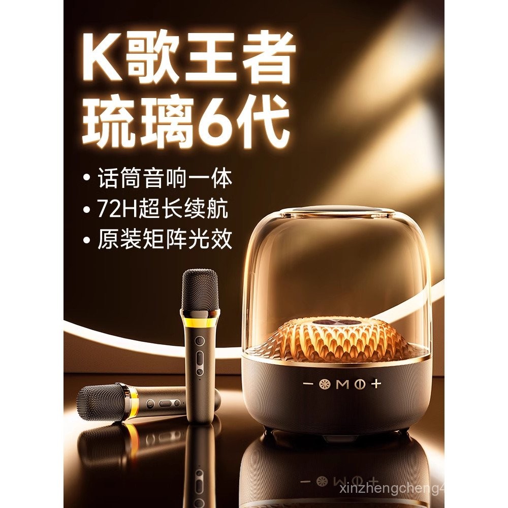 Family ktv Home Speaker Box Set K Bluetooth Wireless Microphone for Karaoke ok Integrated2025New ...