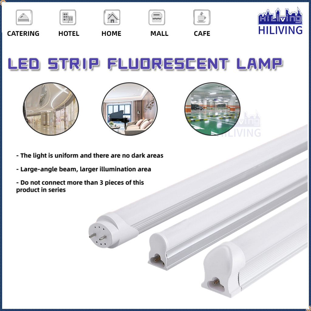 🌟SG STOCK🌟T5 T8 Energy Saving LED Strip Tube Tube Strip Fluorescent ...