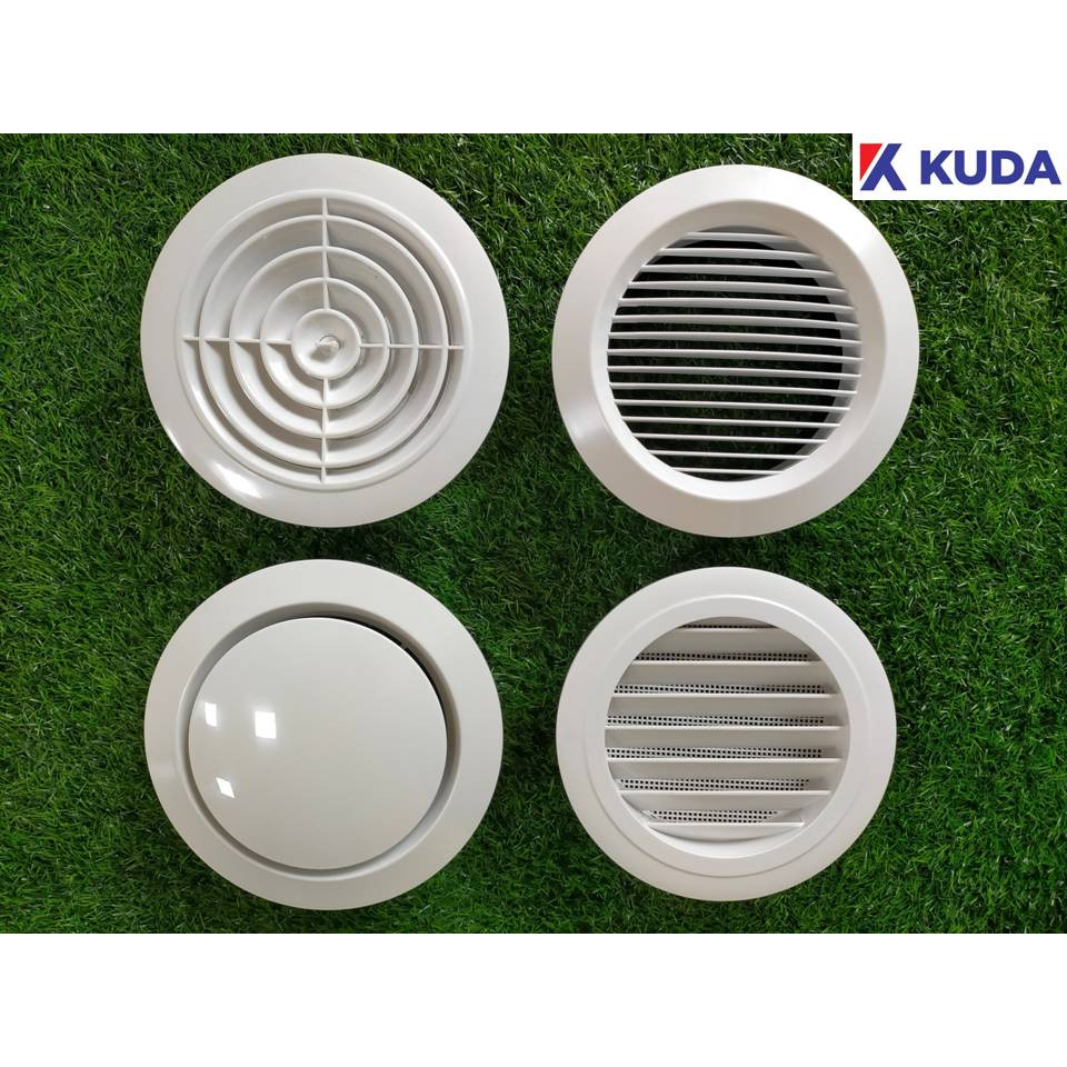 Air Vent Cover/Air Vent Extract Valve Grille Round Diffuser Ducting ...