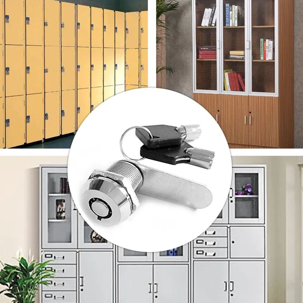 【HEPA】Barrel Drawer Cabinet Mail Box Locker Cam Lock Door Cupboard with ...