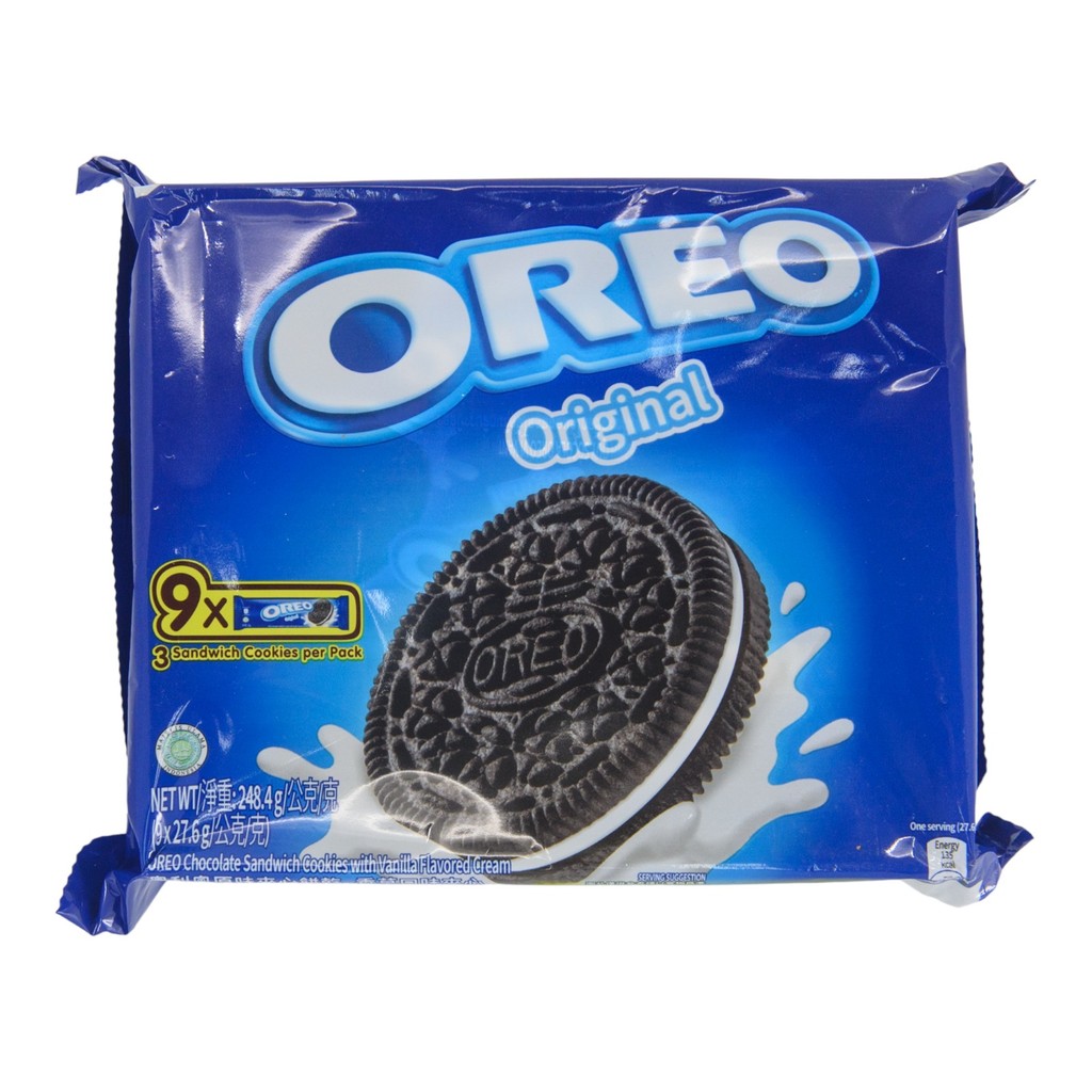 Oreo Sandwich Cookies Original 248.4G | Shopee Singapore
