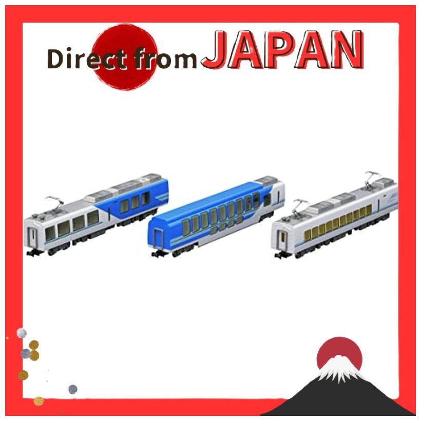 TOMIX N Gauge Kintetsu Railway 50000 Series Shimakaze Add-on Set 98462 Model Train Electric ...