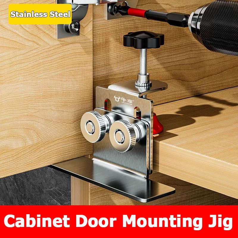 Easy Install Cabinet Door Mounting Jig for Cabinets Frame Clamp ...