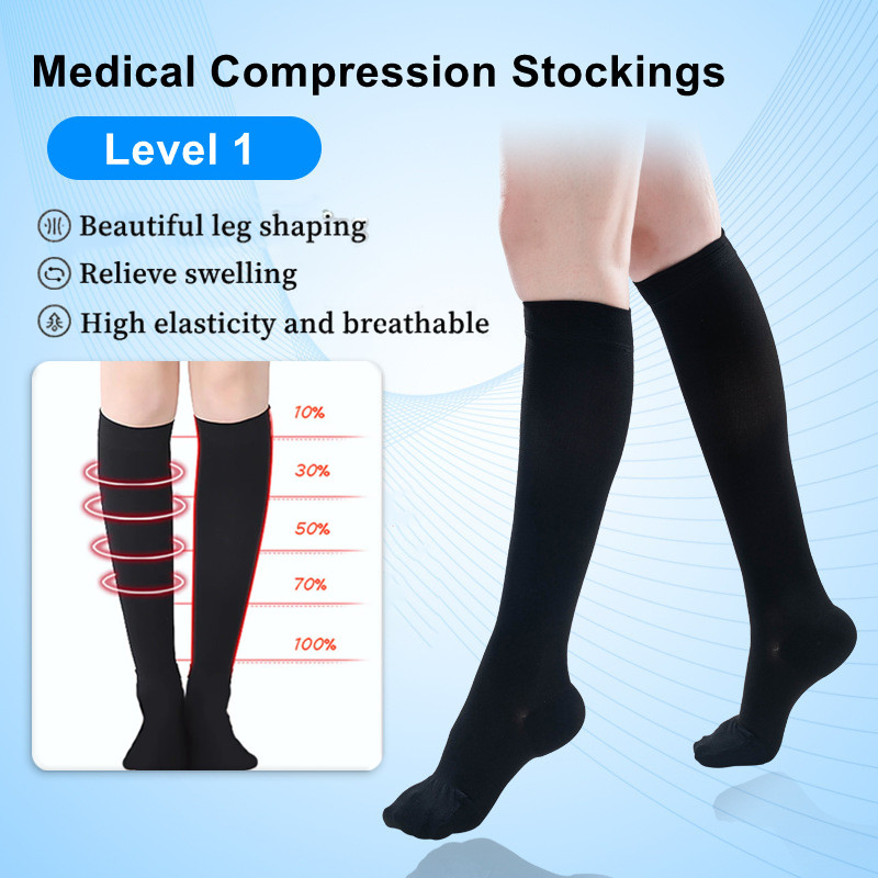 Premium Medical Grade Compression Socks for Pain Relief Swelling Shin ...