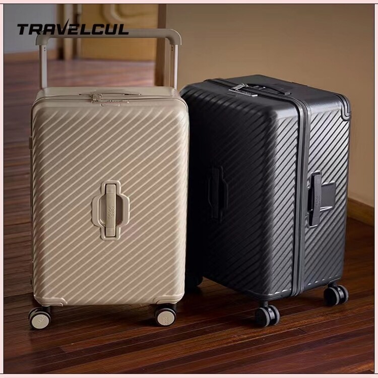 22/26 Inch Luggage Bag Travel Extra Handle Suitcase Large Capacity ...