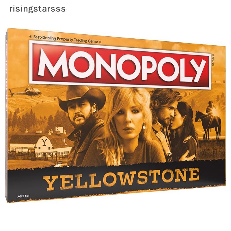 【RGSG】 New For 2025 Monopoly: Yellowstone Yellowstone Monopoly Board ...