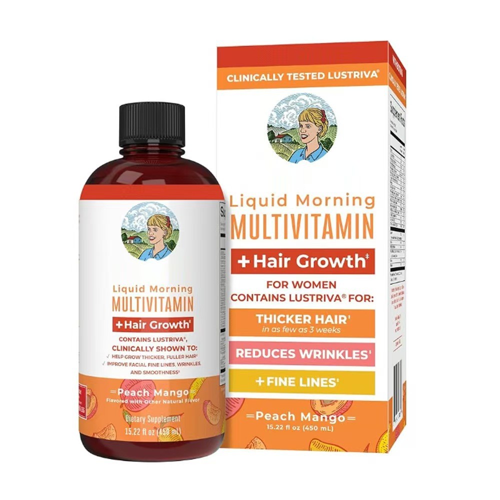 Multivitamin Hair Vitamin Liquid Multivitamin Biotin 450ml | Shopee ...