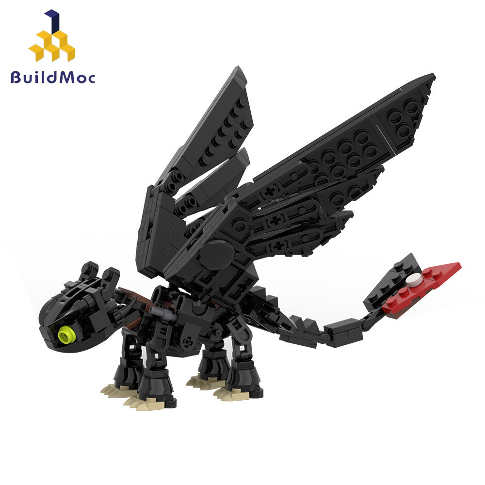 Toothless How To Train Your Dragon Building Blocks Assembly Toys Gifts ...