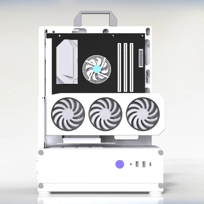 Open Type Computer Case Frame Vertical Chassis Shelf ATX MOD DIY ...