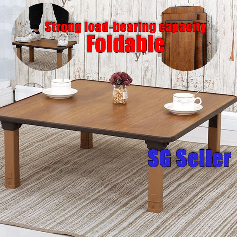 [SG Seller]Folding Table Small Kang Table Home Floor Table Dining Table ...