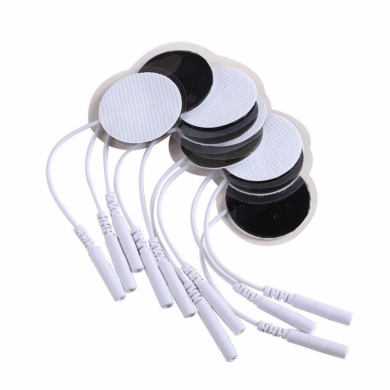32mm EMS Electrode Pads Slim Self Adhesive Gel Electrode Sticker For ...