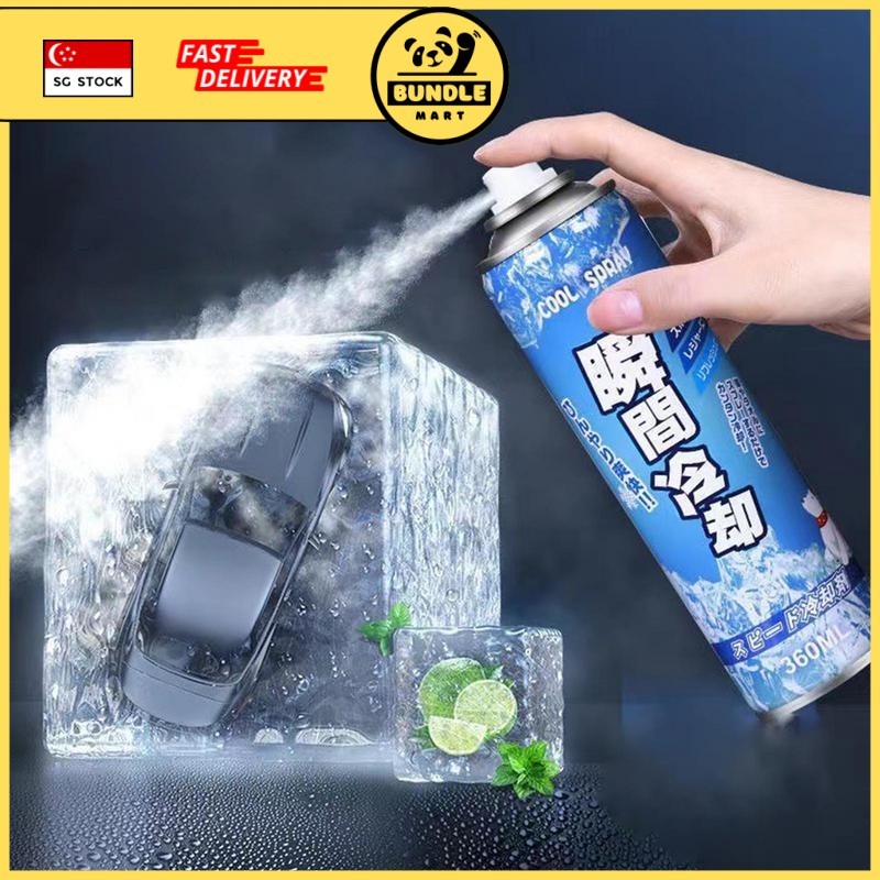 (BundleMart) Instant Freeze Spray Insect Exercise Cool Spray | Shopee ...